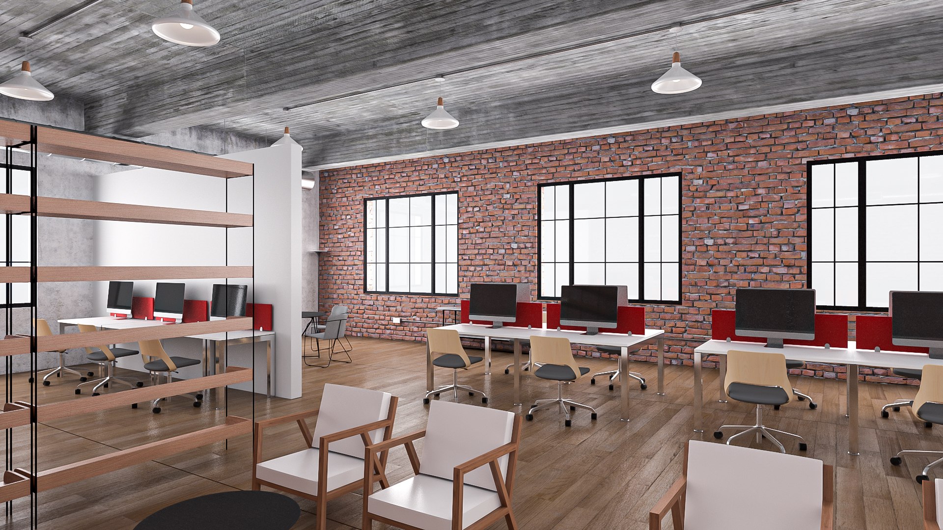 Office Interior Collection 01 3D - TurboSquid 2160200