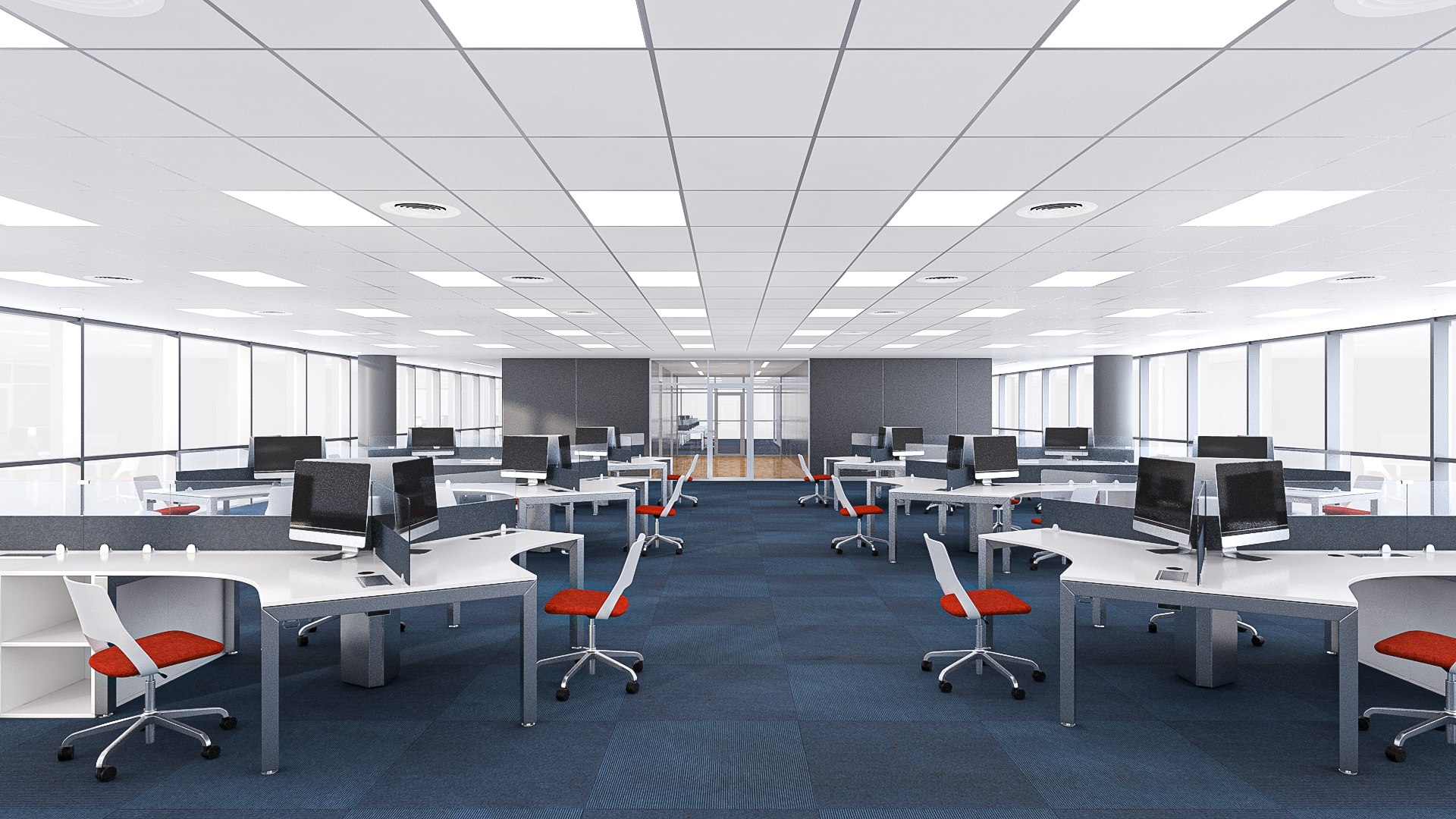 Office Interior Collection 01 3D - TurboSquid 2160200