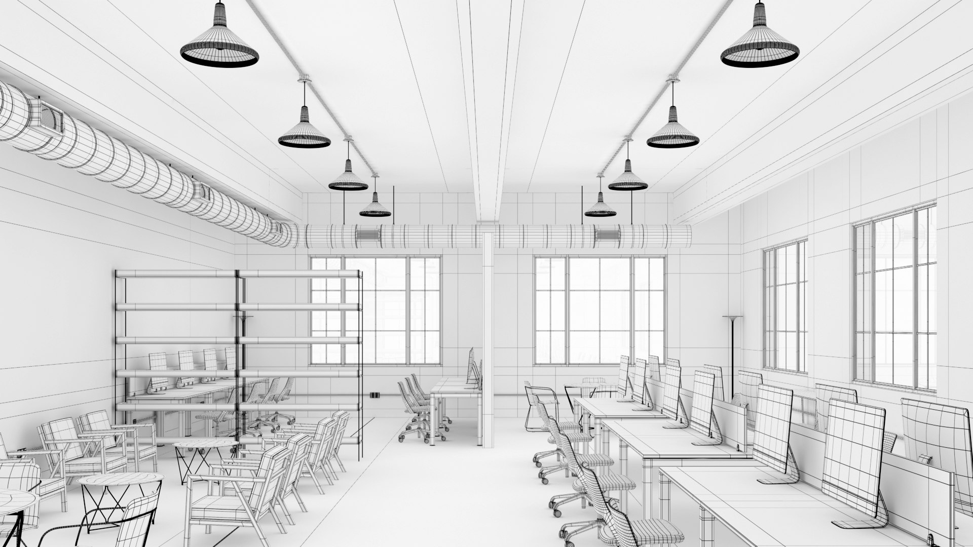 Office Interior Collection 01 3D - TurboSquid 2160200