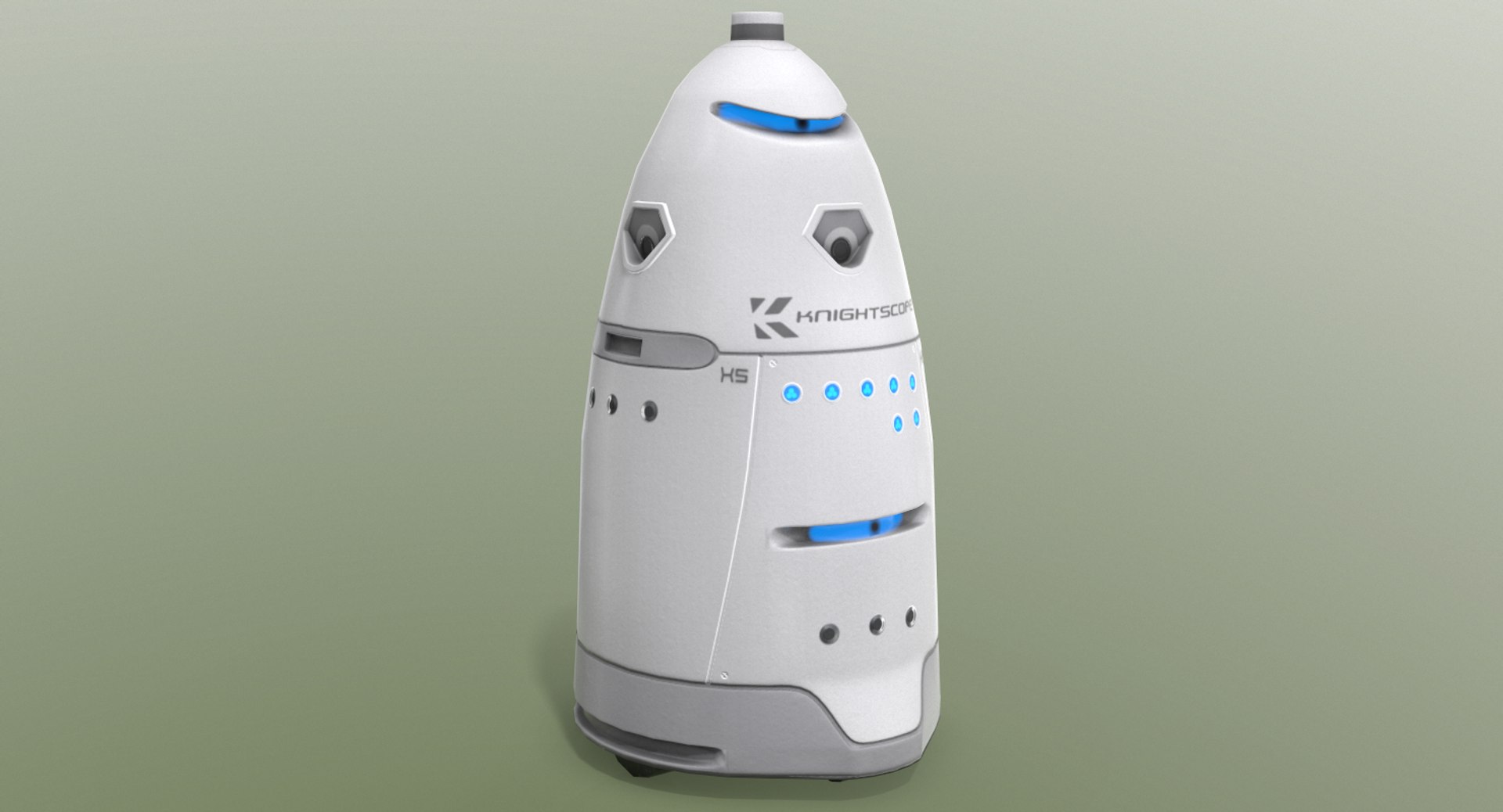 Knightscope K5 Robot Model - TurboSquid 1263777
