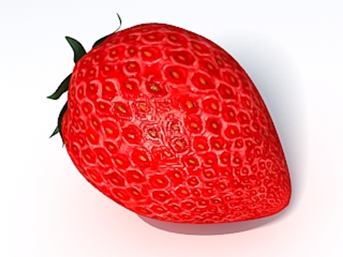 Strawberry Model - TurboSquid 552004