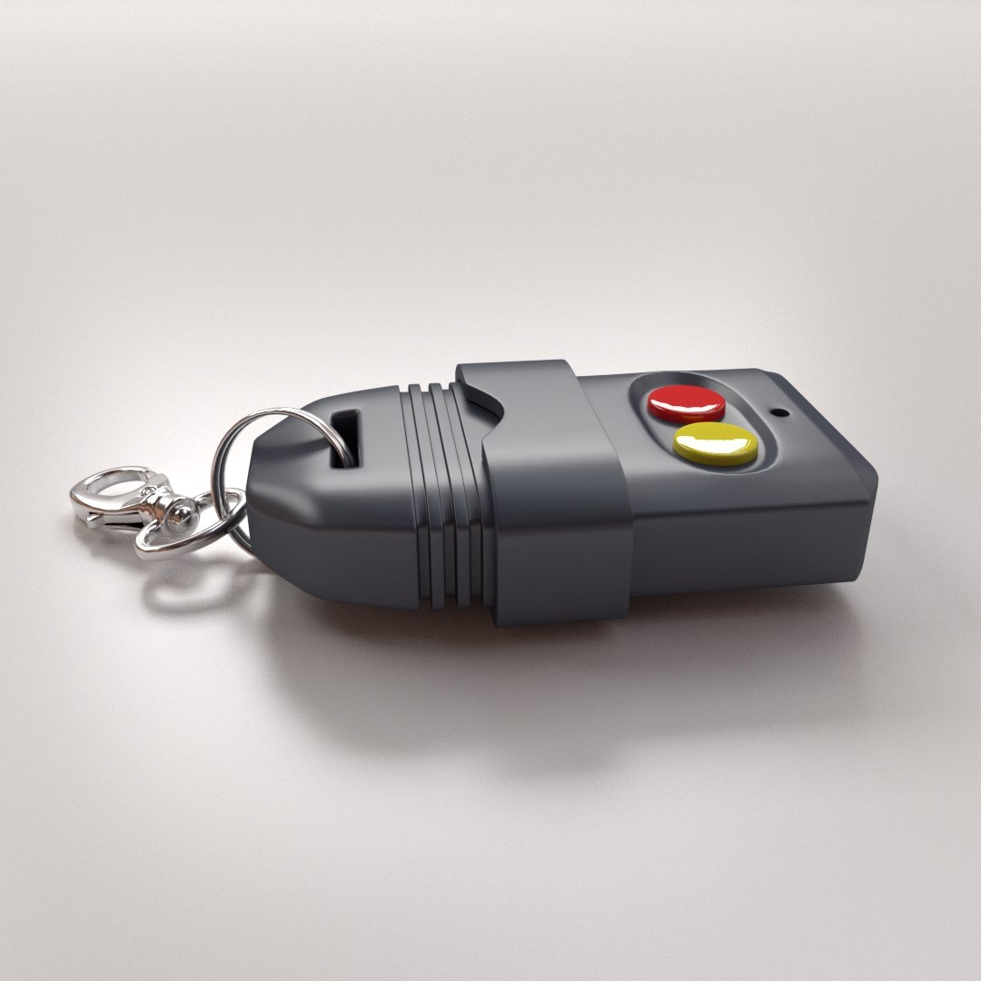 Car Remote 3D Model - TurboSquid 1342595