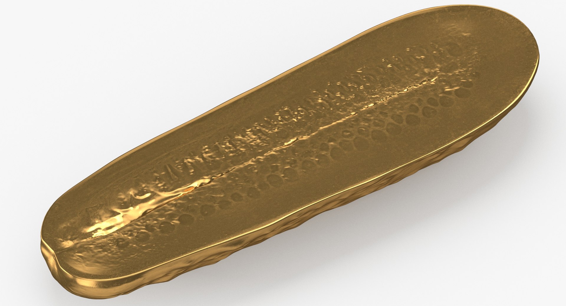 Cut Cucumbers Gold Collection - 2 models model - TurboSquid 1790859