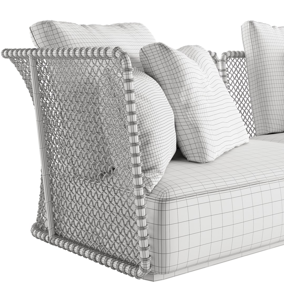 Sofa Oasis By Flexform 3D - TurboSquid 2416516