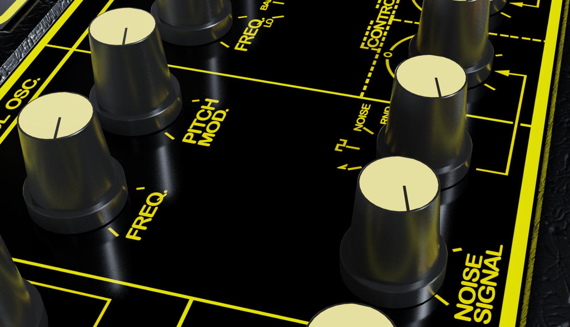Wasp Edp Synthesizer 3D Model - TurboSquid 1497424