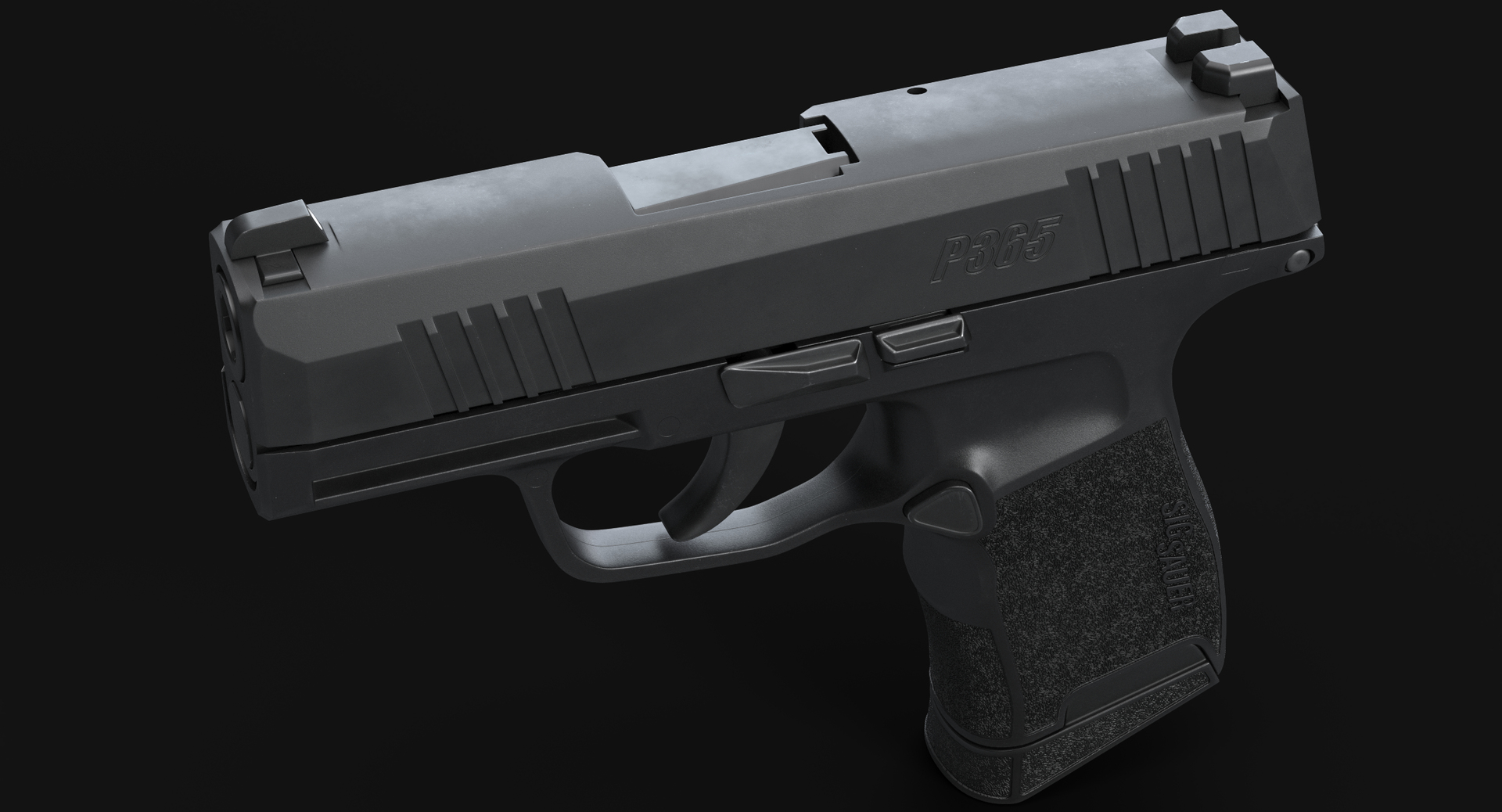 Sig sauer p365 model - TurboSquid 1546190