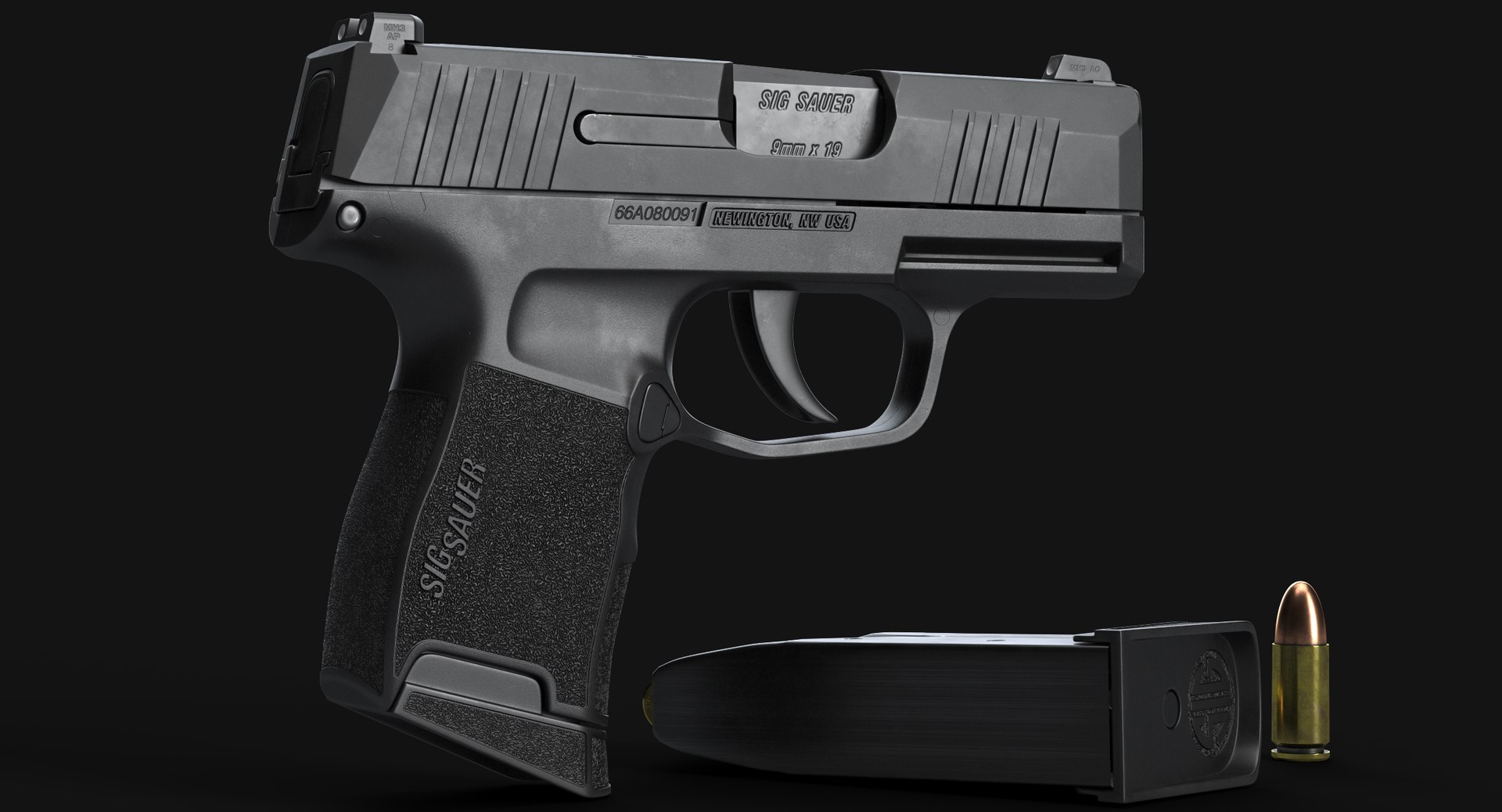 Sig Sauer P365 Model - TurboSquid 1546190