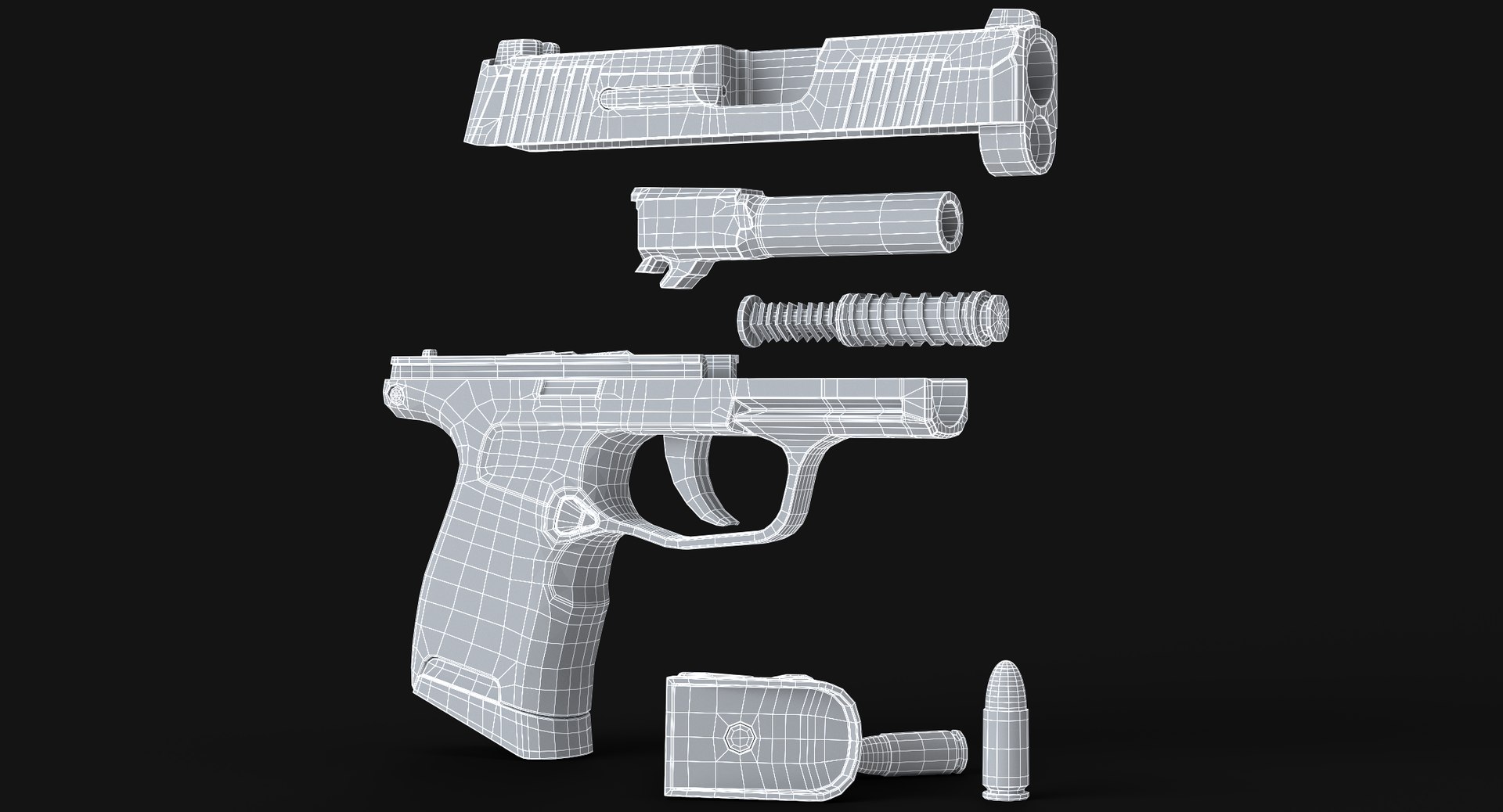 Sig sauer p365 model - TurboSquid 1546190