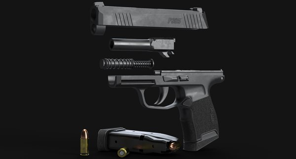 modelo 3d SIG Sauer P365 - TurboSquid 1546190