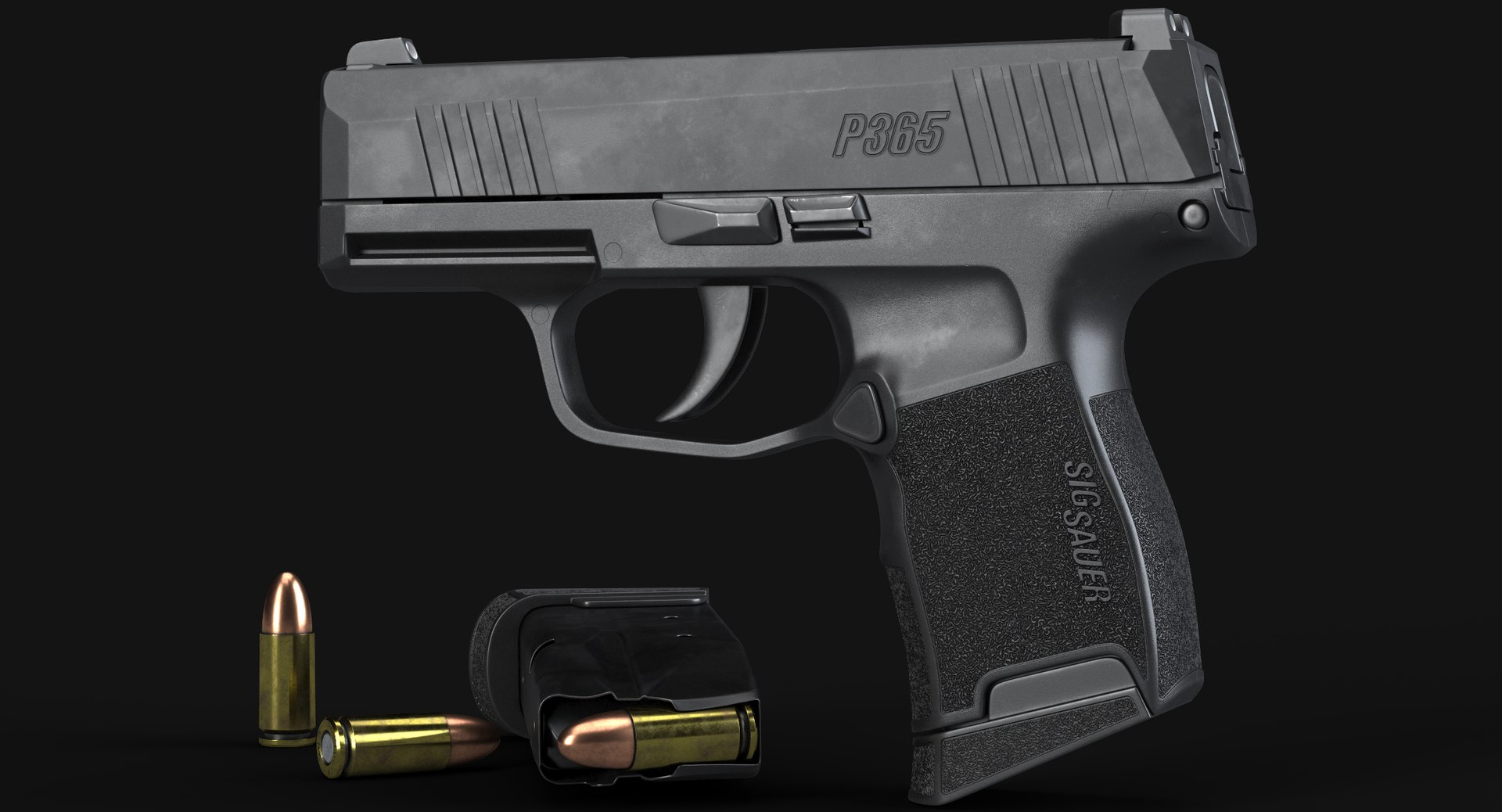 Sig Sauer P365 Model - TurboSquid 1546190
