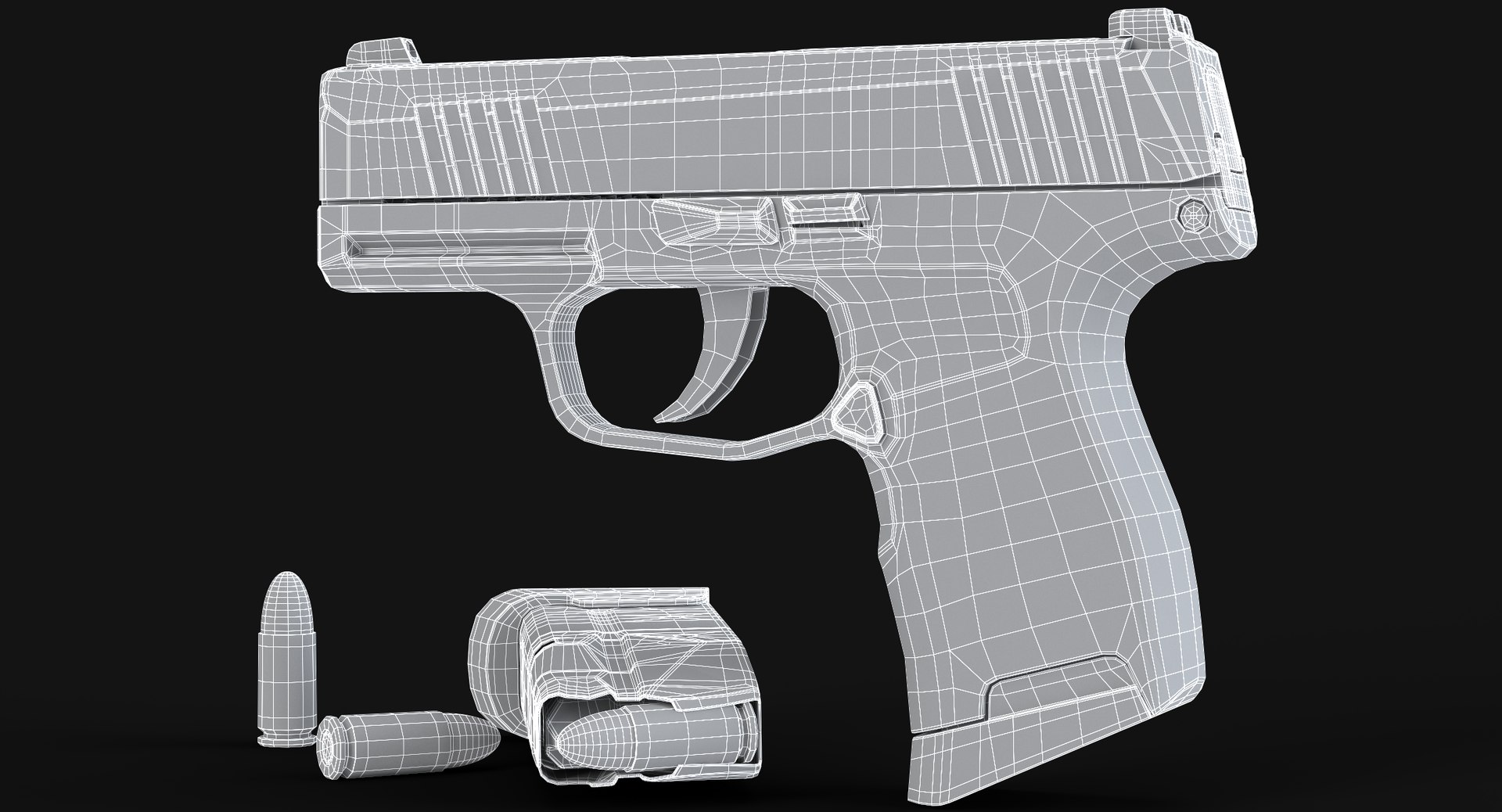 Sig sauer p365 model - TurboSquid 1546190