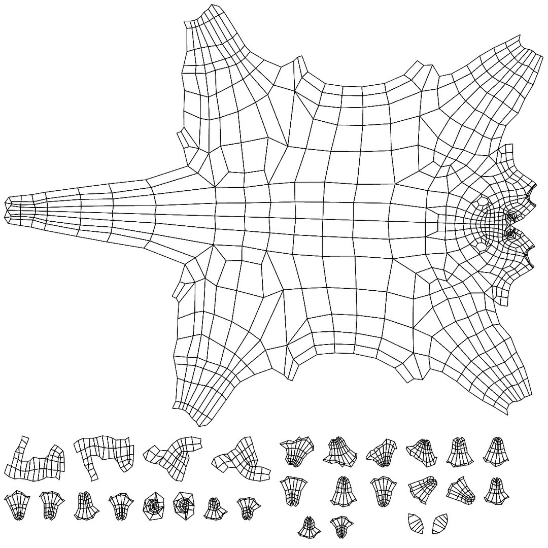 3d Model Base Mesh Monkey