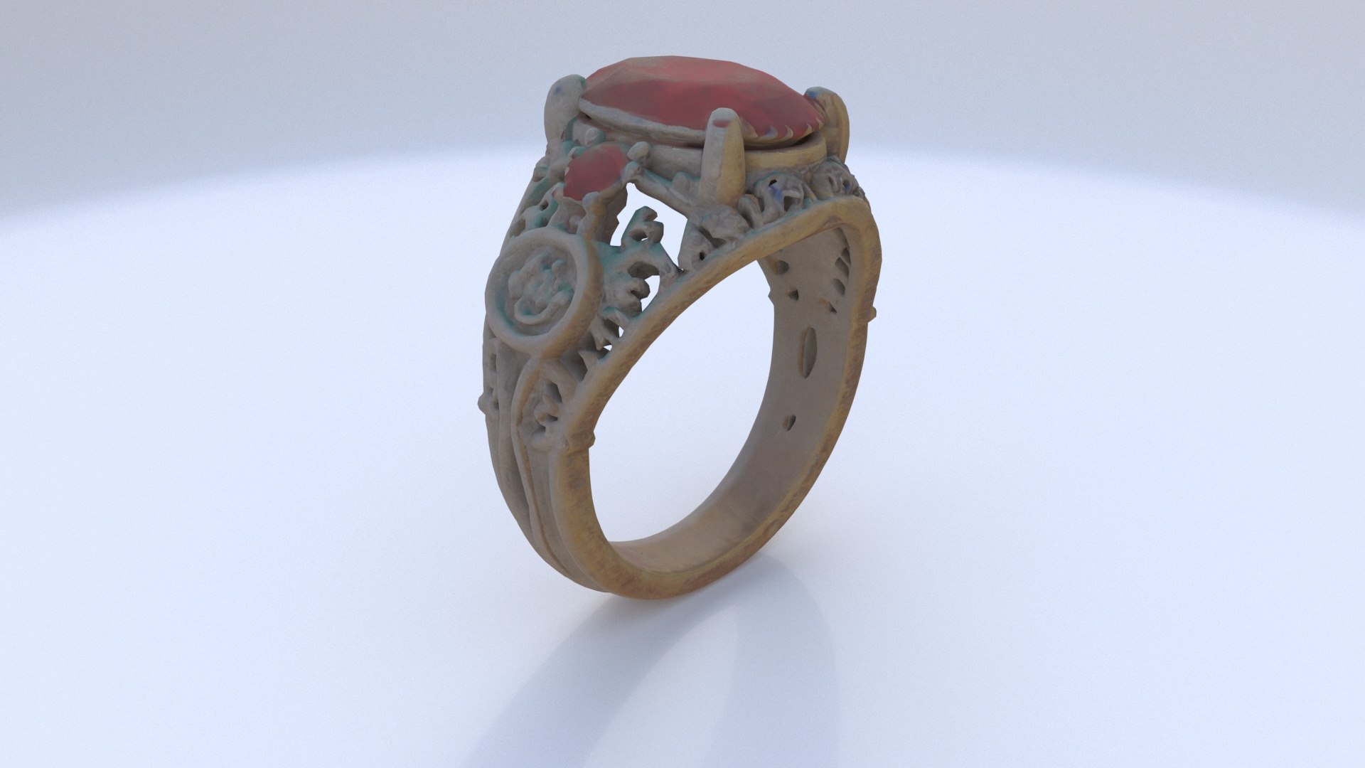 Cursed Ring 3D Model - TurboSquid 2327710