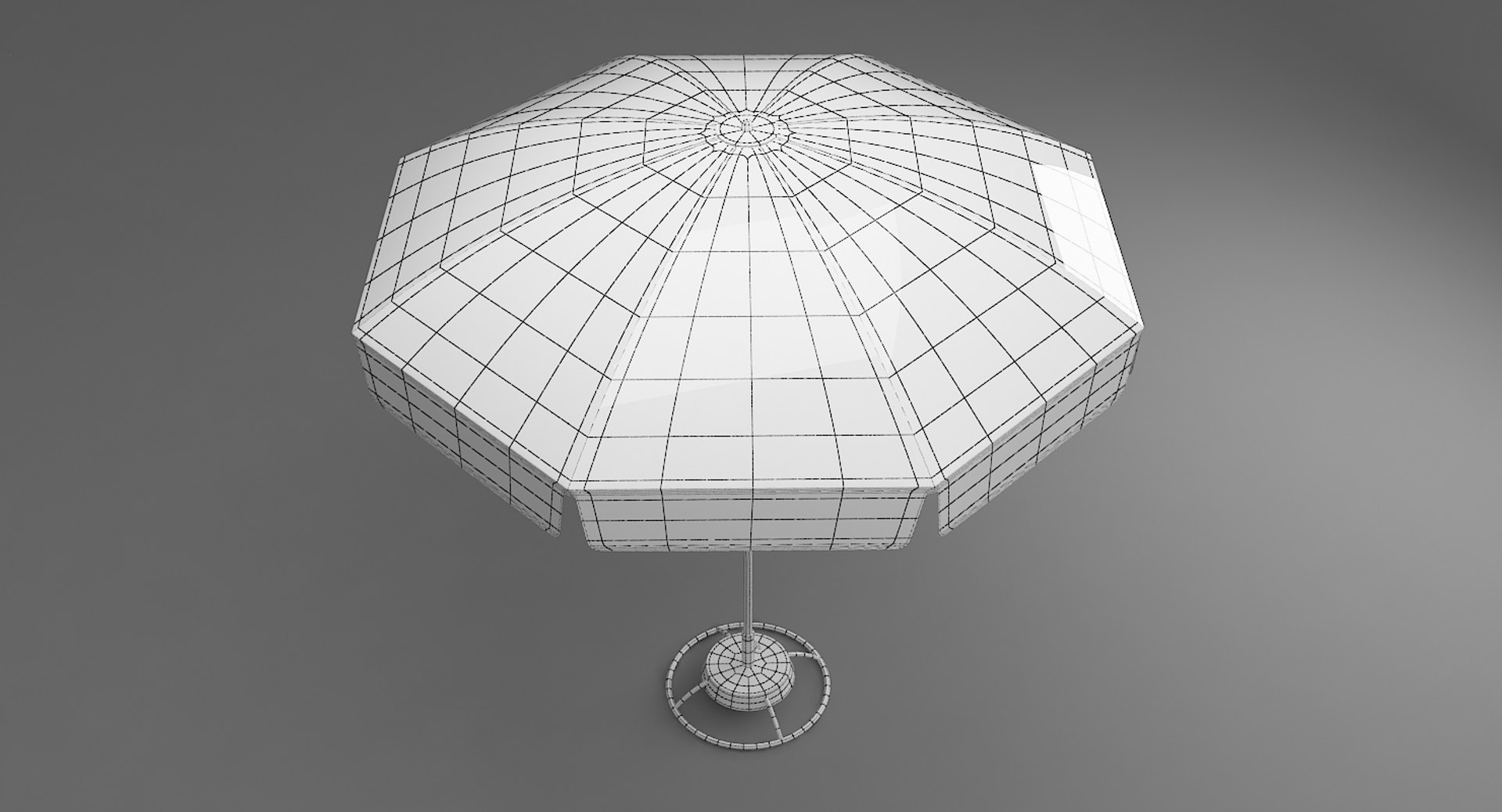 Parasol 3d Obj