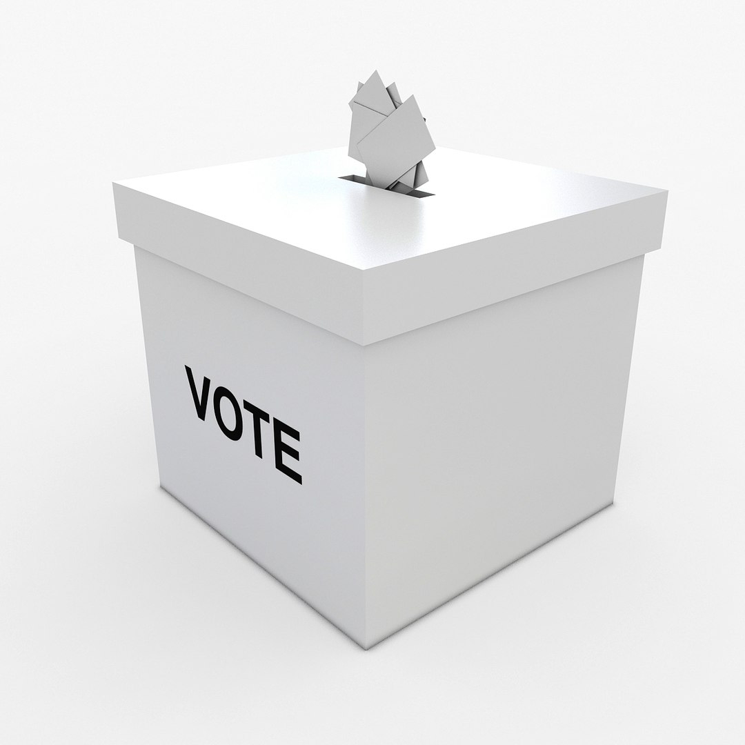 Vote Box Model - TurboSquid 1517176