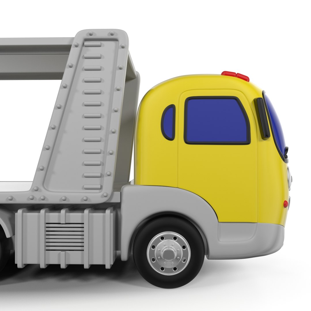 Transporter Car Toon 3d 3ds