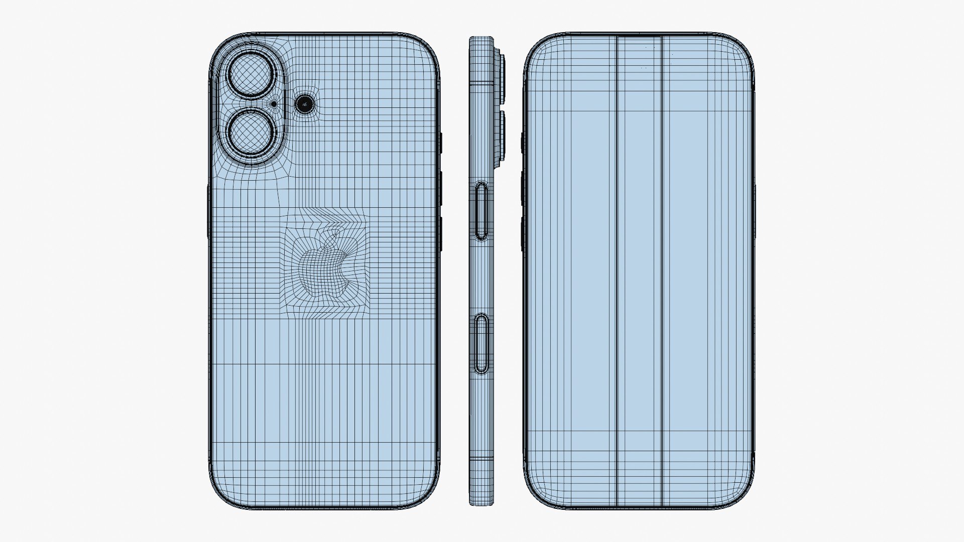 3D Apple IPhone 16 Black Model - TurboSquid 2281237