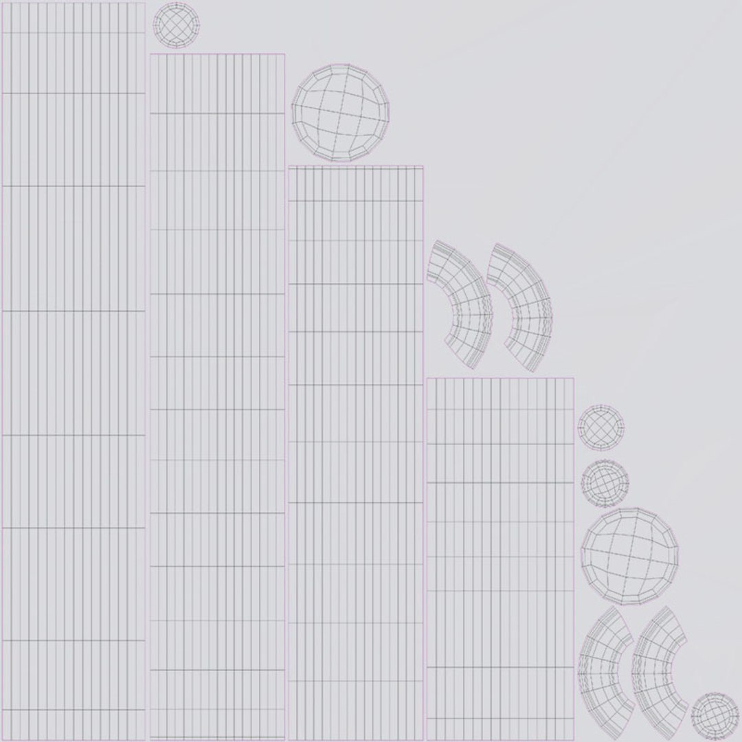 Swimming Pool Hand Rails Collection 3D - TurboSquid 2166286