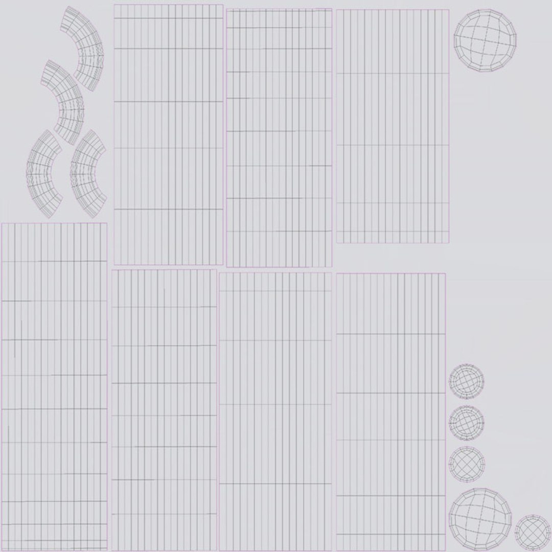 Swimming Pool Hand Rails Collection 3D - TurboSquid 2166286