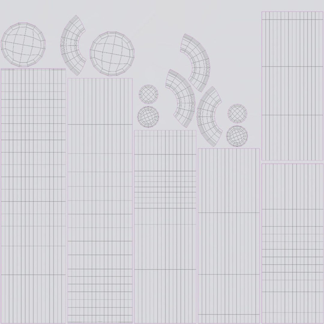 Swimming Pool Hand Rails Collection 3D - TurboSquid 2166286