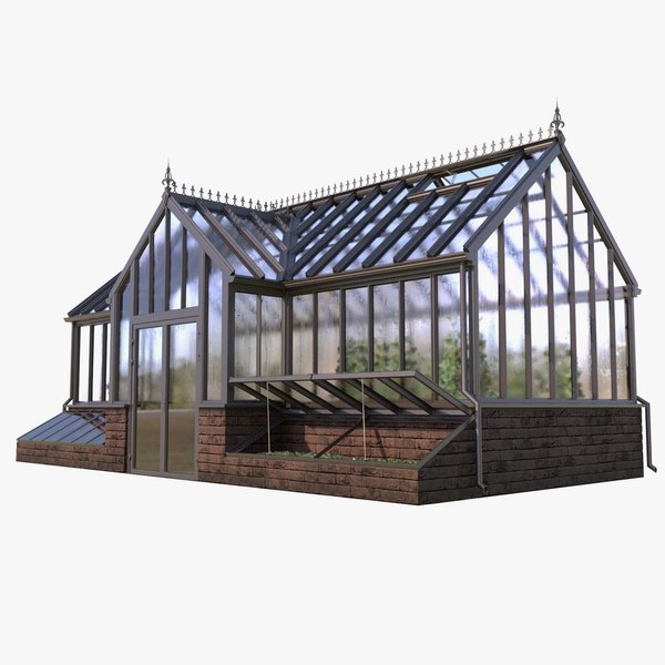 3D English greenhouse TOTLAND 4 model - TurboSquid 2041961