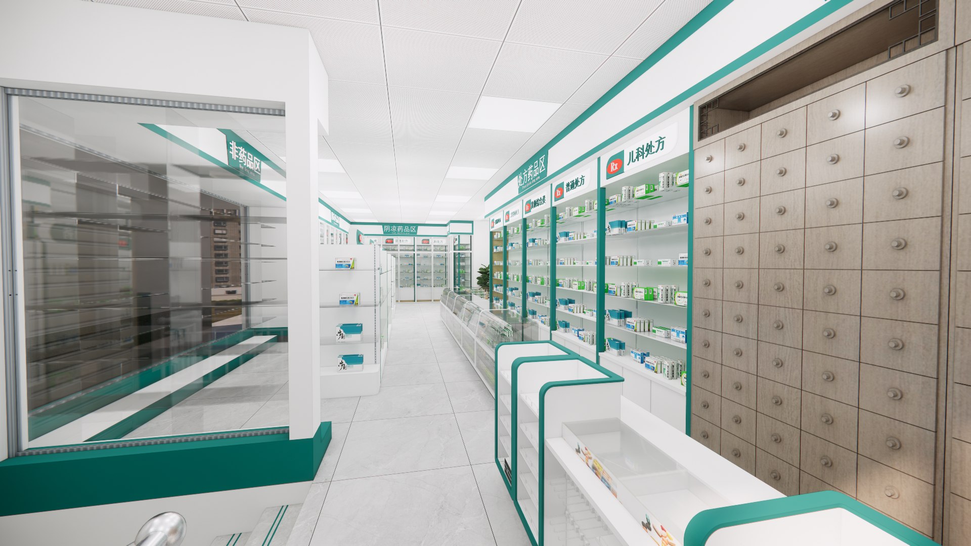 3D Model Pharmacy Store-A3 - TurboSquid 2101193
