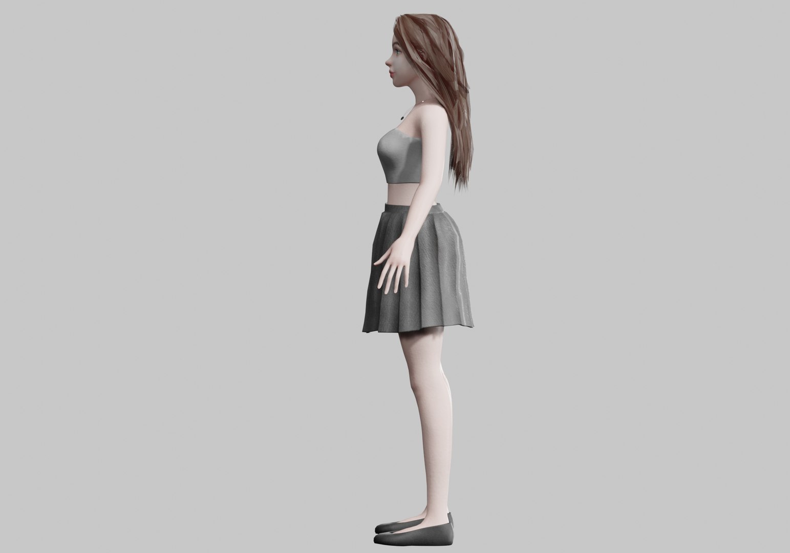 Cute Young Woman V31577 3D Model - TurboSquid 2280600