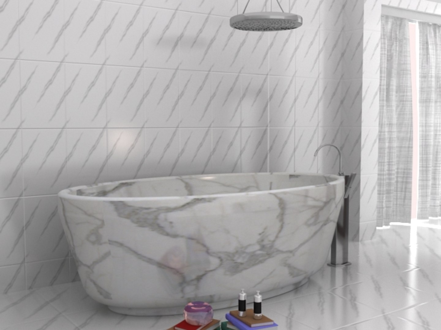 3ds Max Bath Room