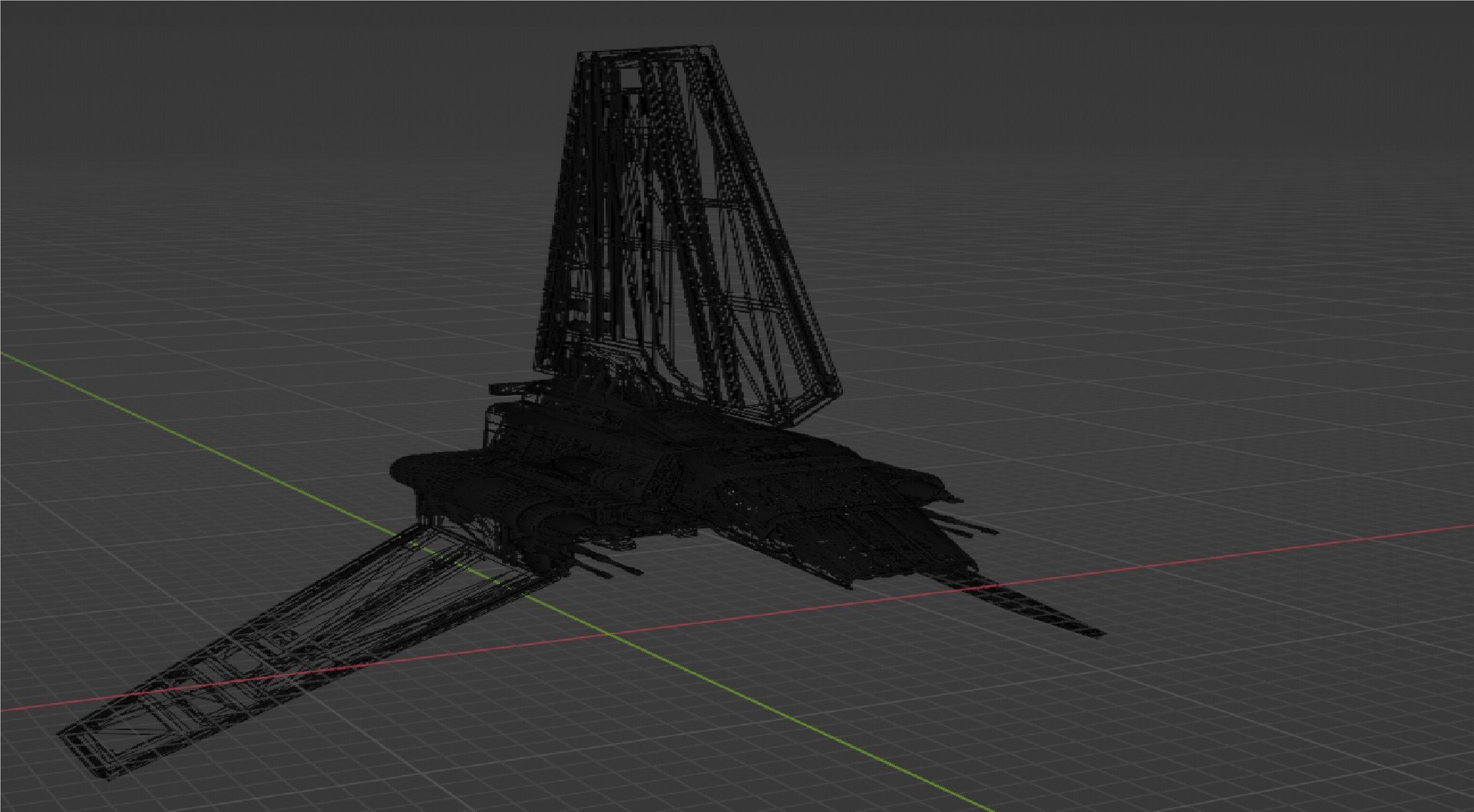 Star Wars Imperial Shuttle With Full Interior 3D Model - TurboSquid 1894343