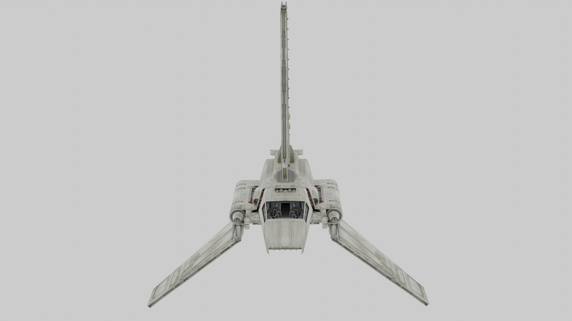 Star Wars Imperial Shuttle With Full Interior 3D Model - TurboSquid 1894343