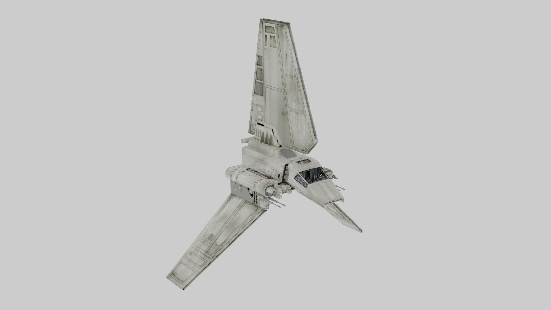 Star Wars Imperial Shuttle With Full Interior 3D Model - TurboSquid 1894343