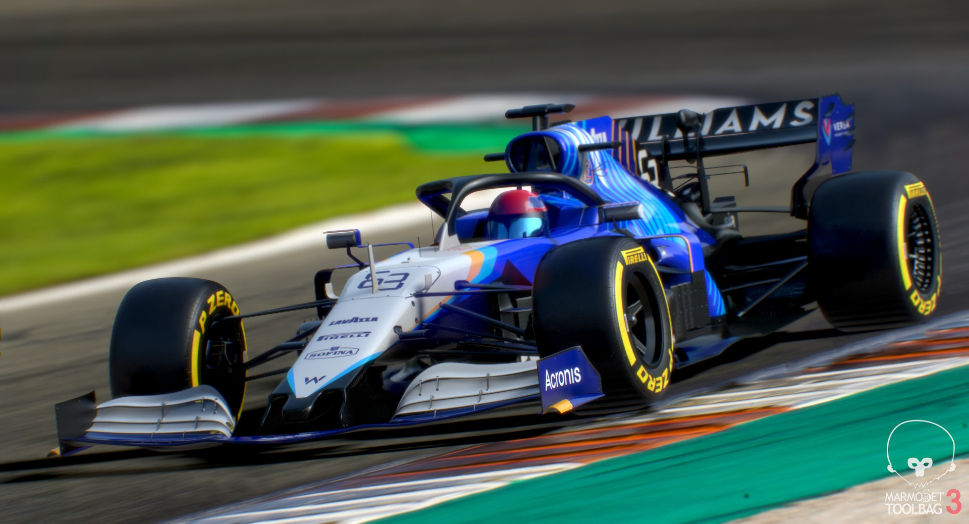 Williams f1 racing fw43b 3D model - TurboSquid 1712186