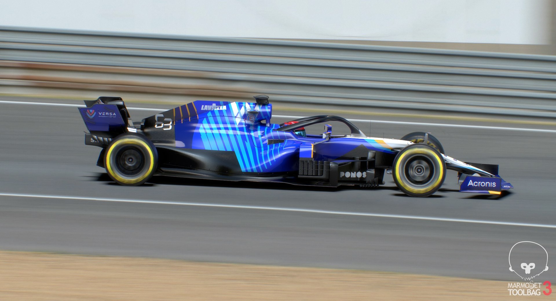 Williams f1 racing fw43b 3D model - TurboSquid 1712186