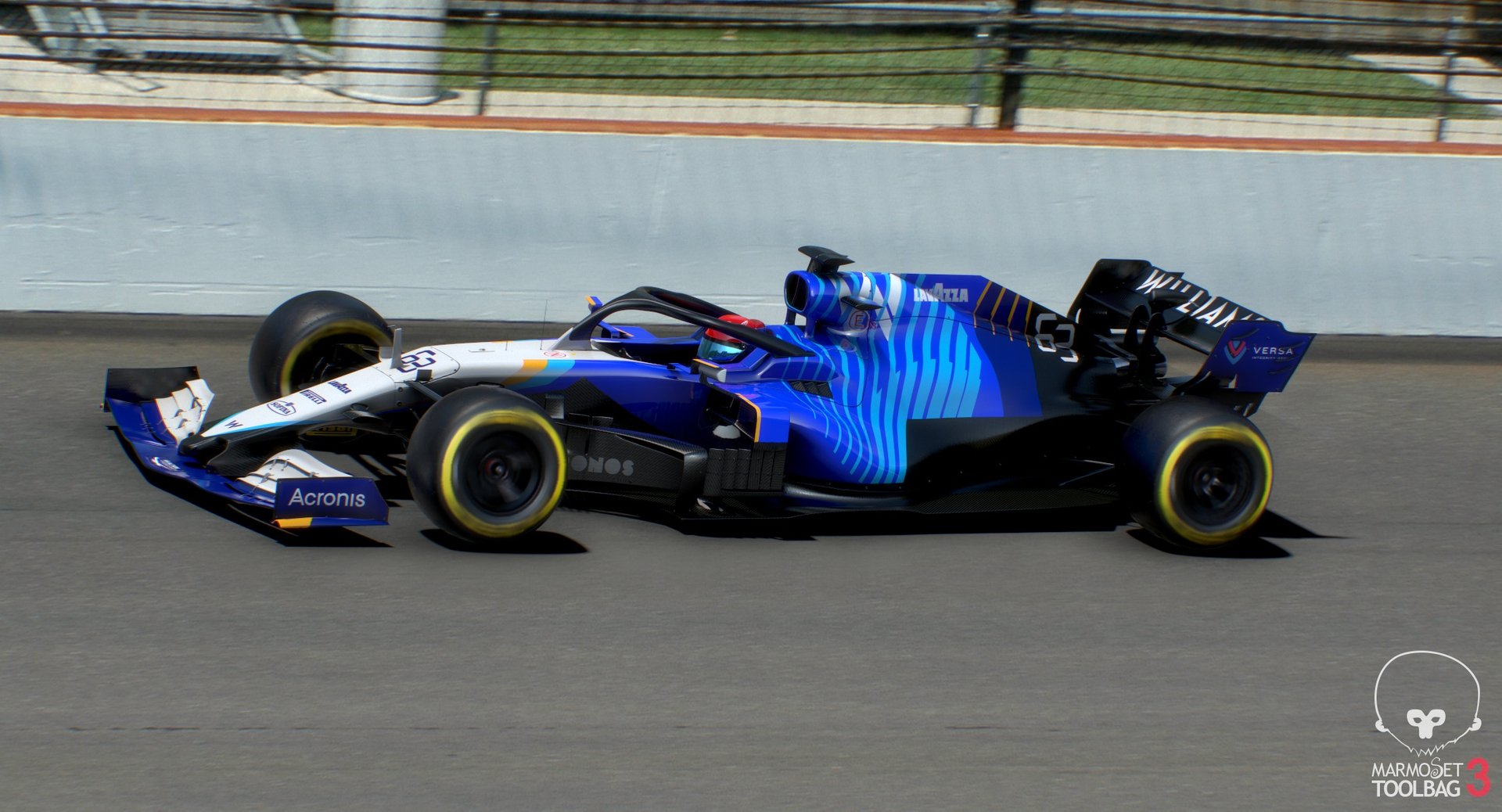 Williams f1 racing fw43b 3D model - TurboSquid 1712186