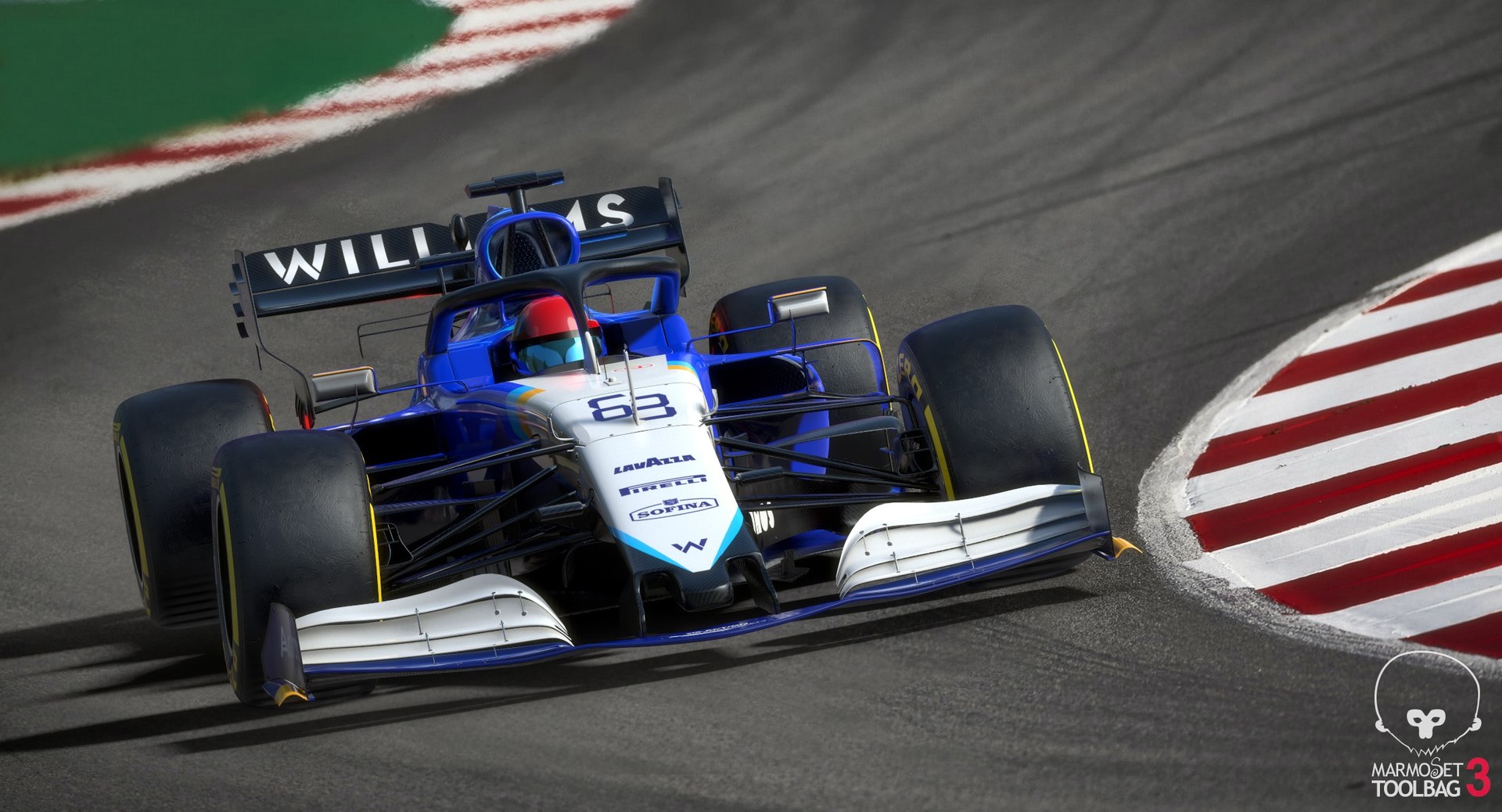 Williams f1 racing fw43b 3D model - TurboSquid 1712186