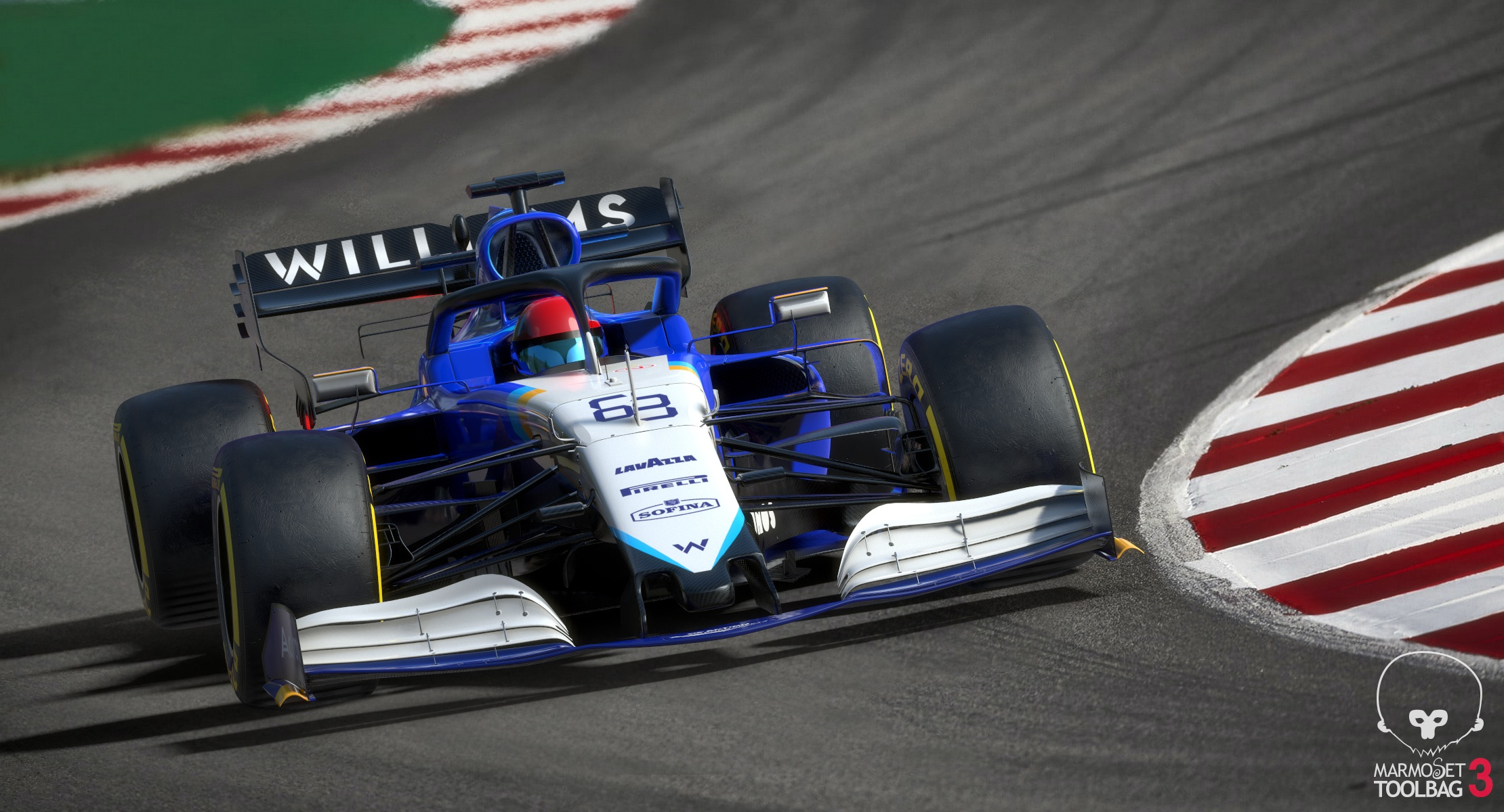 Williams f1 racing fw43b 3D model - TurboSquid 1712186