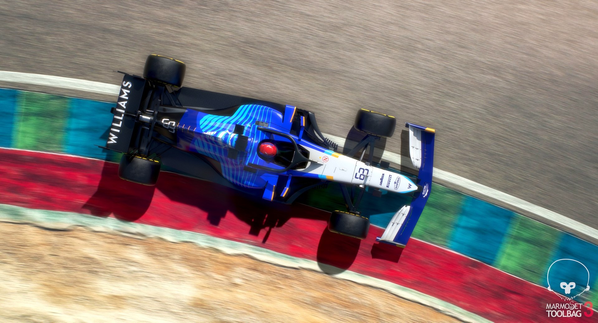 Williams f1 racing fw43b 3D model - TurboSquid 1712186