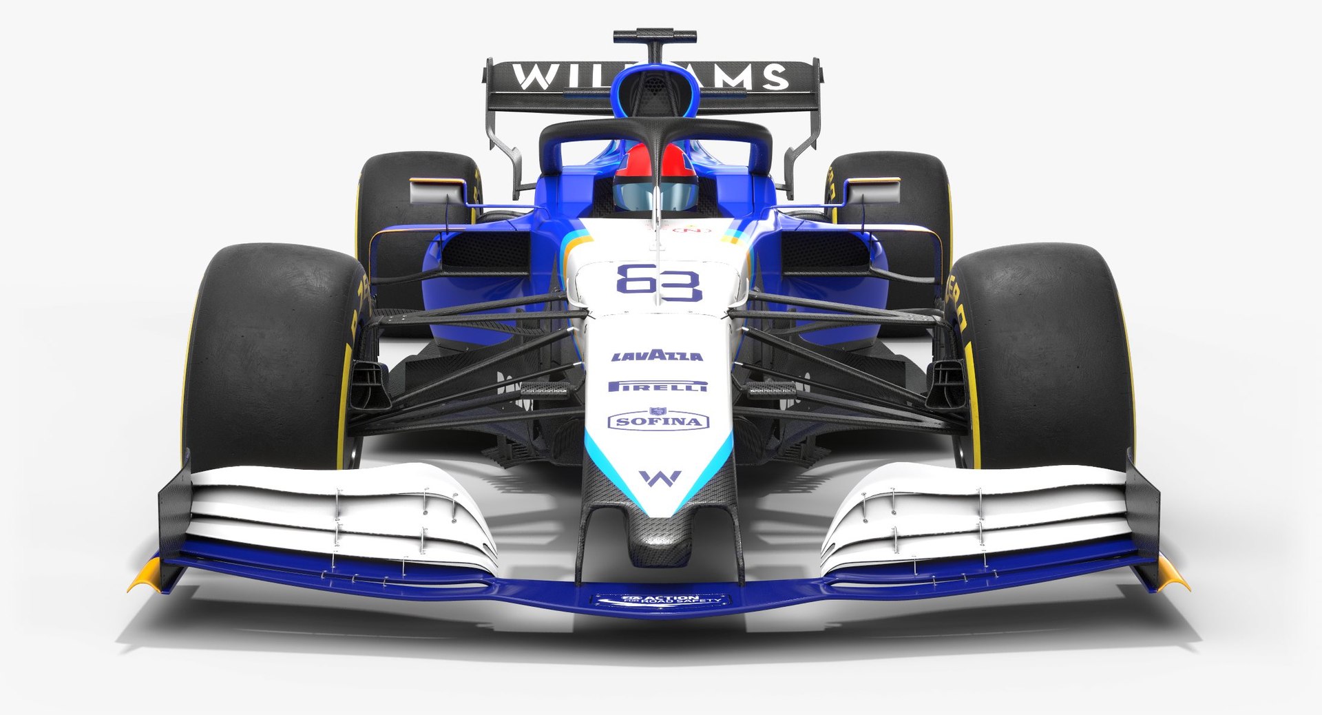 Williams f1 racing fw43b 3D model - TurboSquid 1712186