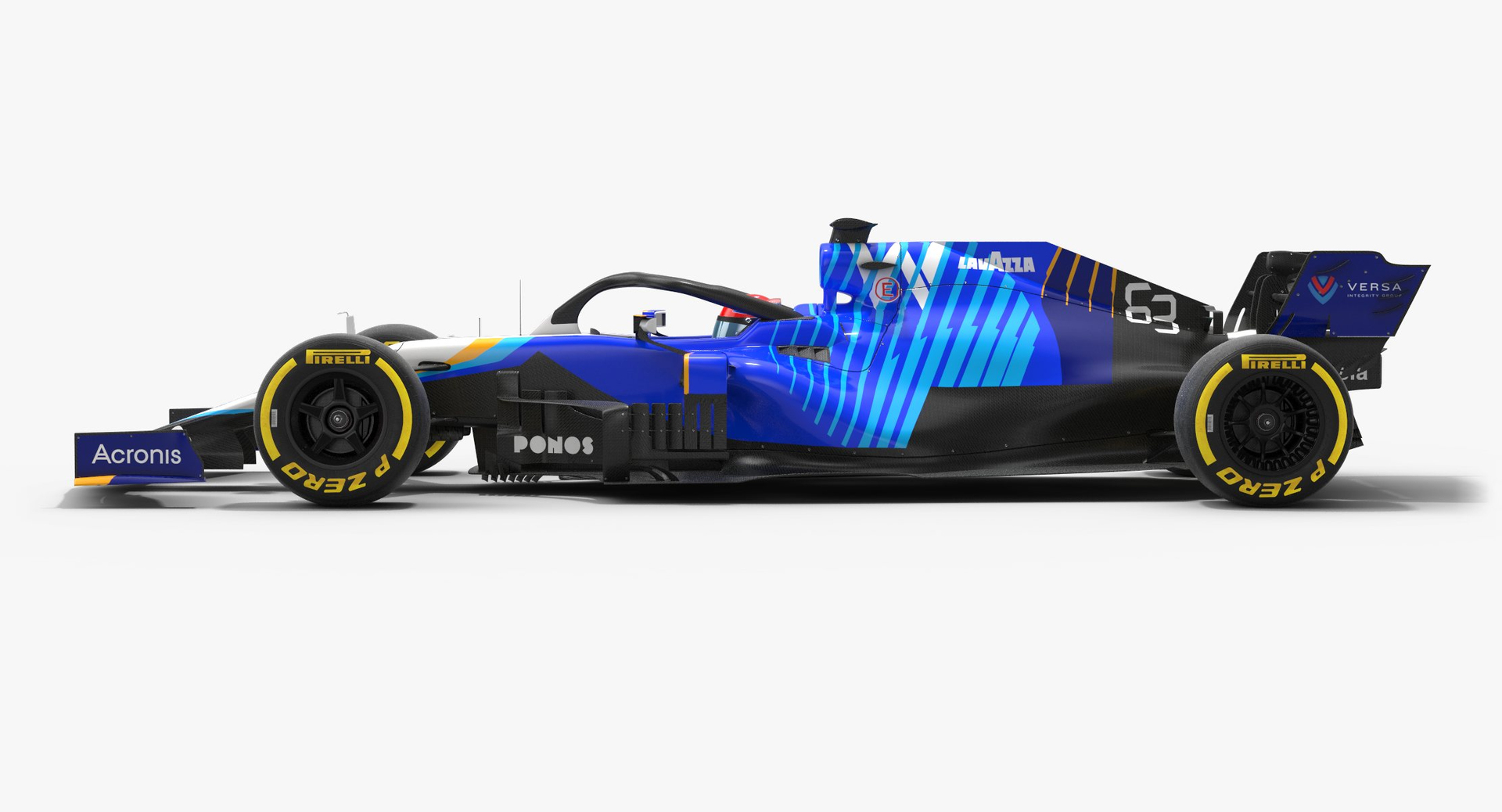 Williams f1 racing fw43b 3D model - TurboSquid 1712186