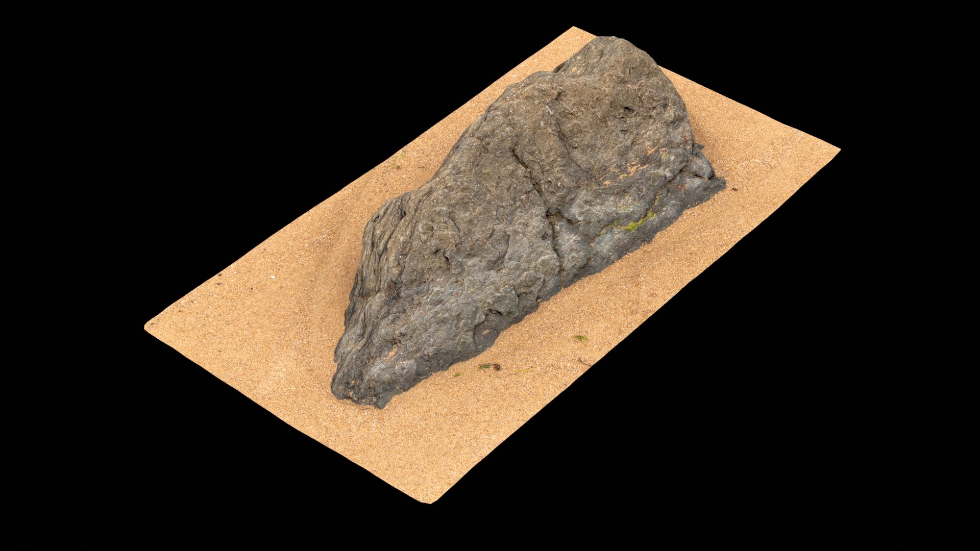 3D Beach Rock 21 - TurboSquid 1952677