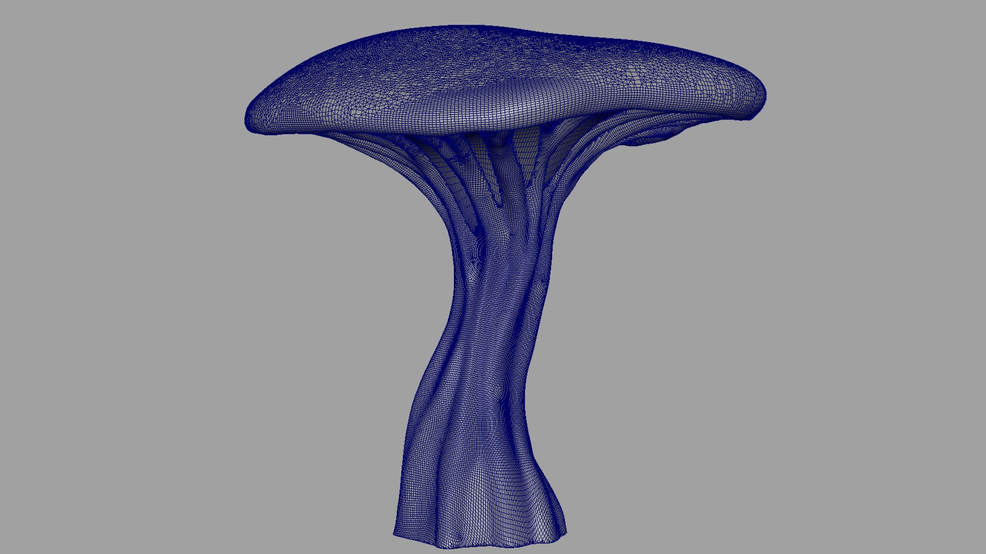 3D Flat Head Mushroom Model - TurboSquid 2212787