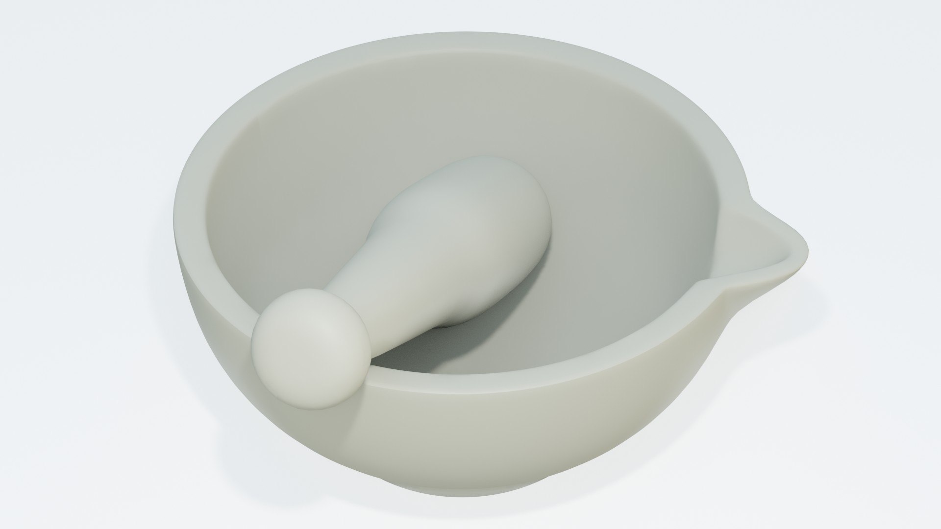 3D Pestle And Mortar 3D Model - TurboSquid 1972000