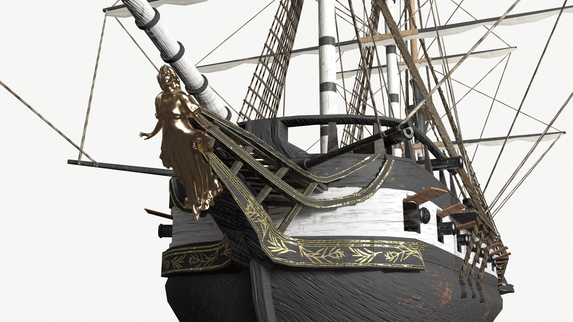 Frigate Ships Model - TurboSquid 1682385