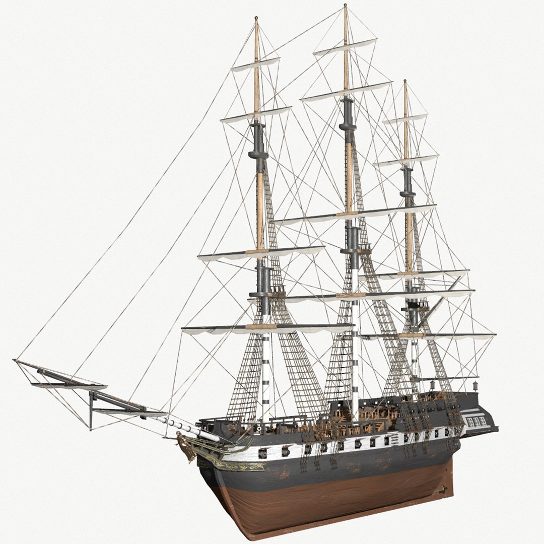 Frigate Ships Model - TurboSquid 1682385