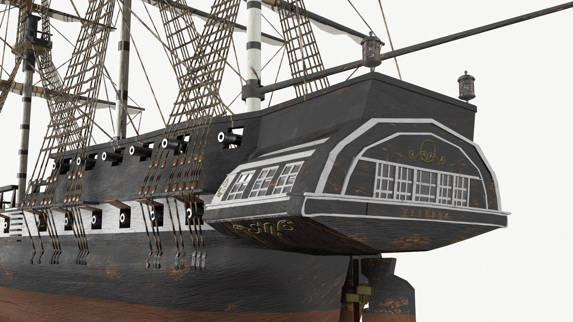 Frigate Ships Model - TurboSquid 1682385