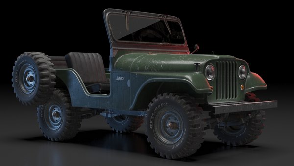 Jeep 3D model - TurboSquid 1686823