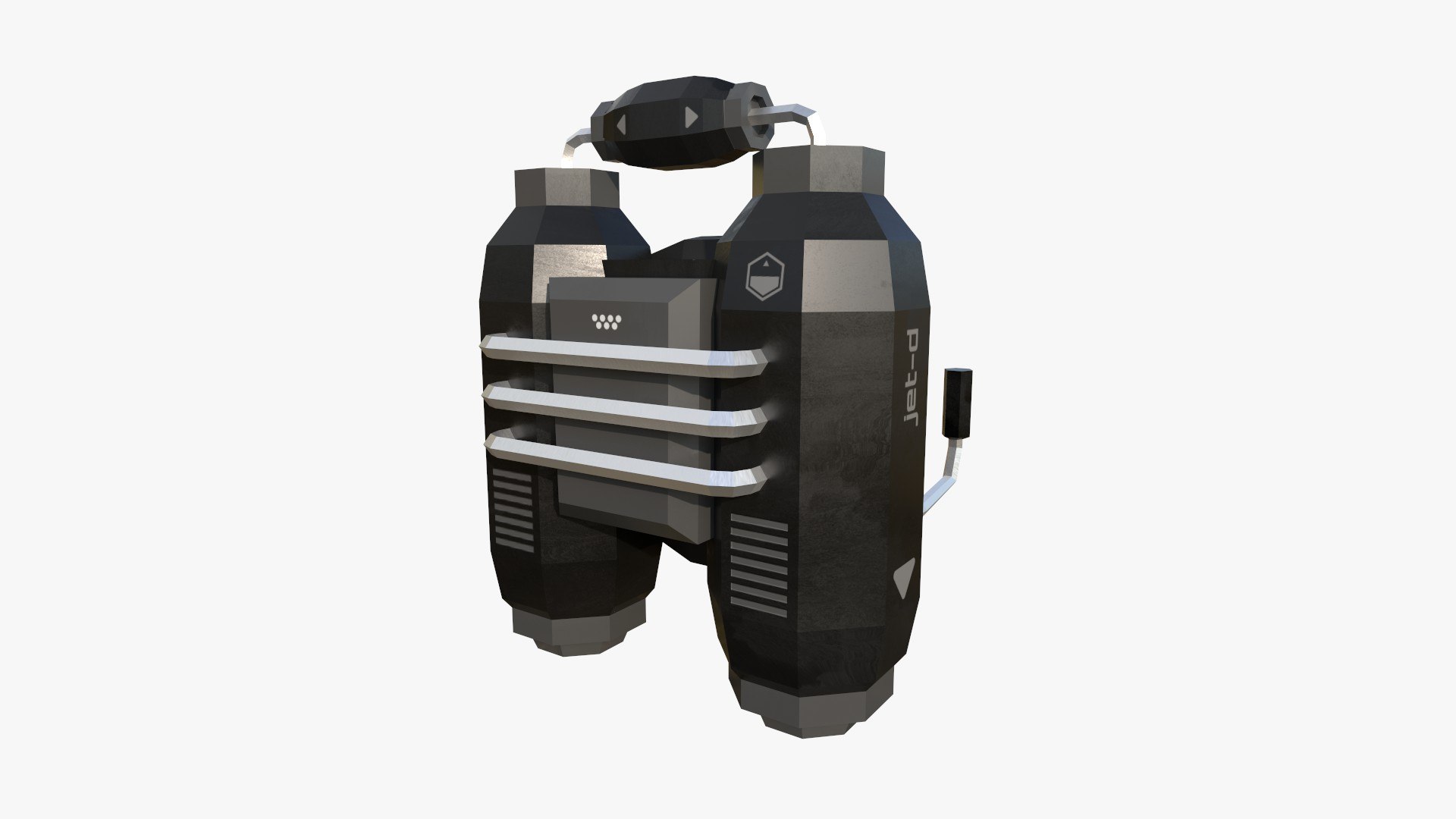 Jetpack Low Poly D04 - SciFi Character Design 3D Model - TurboSquid 2255368