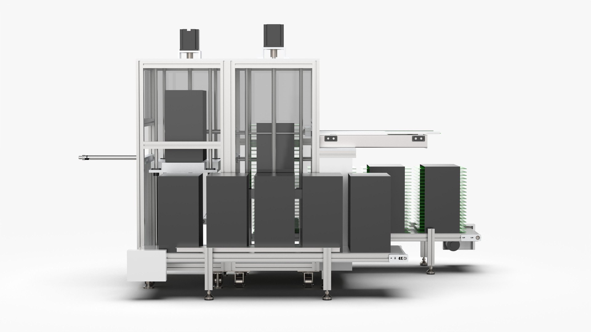 Automatic Feeding And Separating Board Machine 3D - TurboSquid 2061254