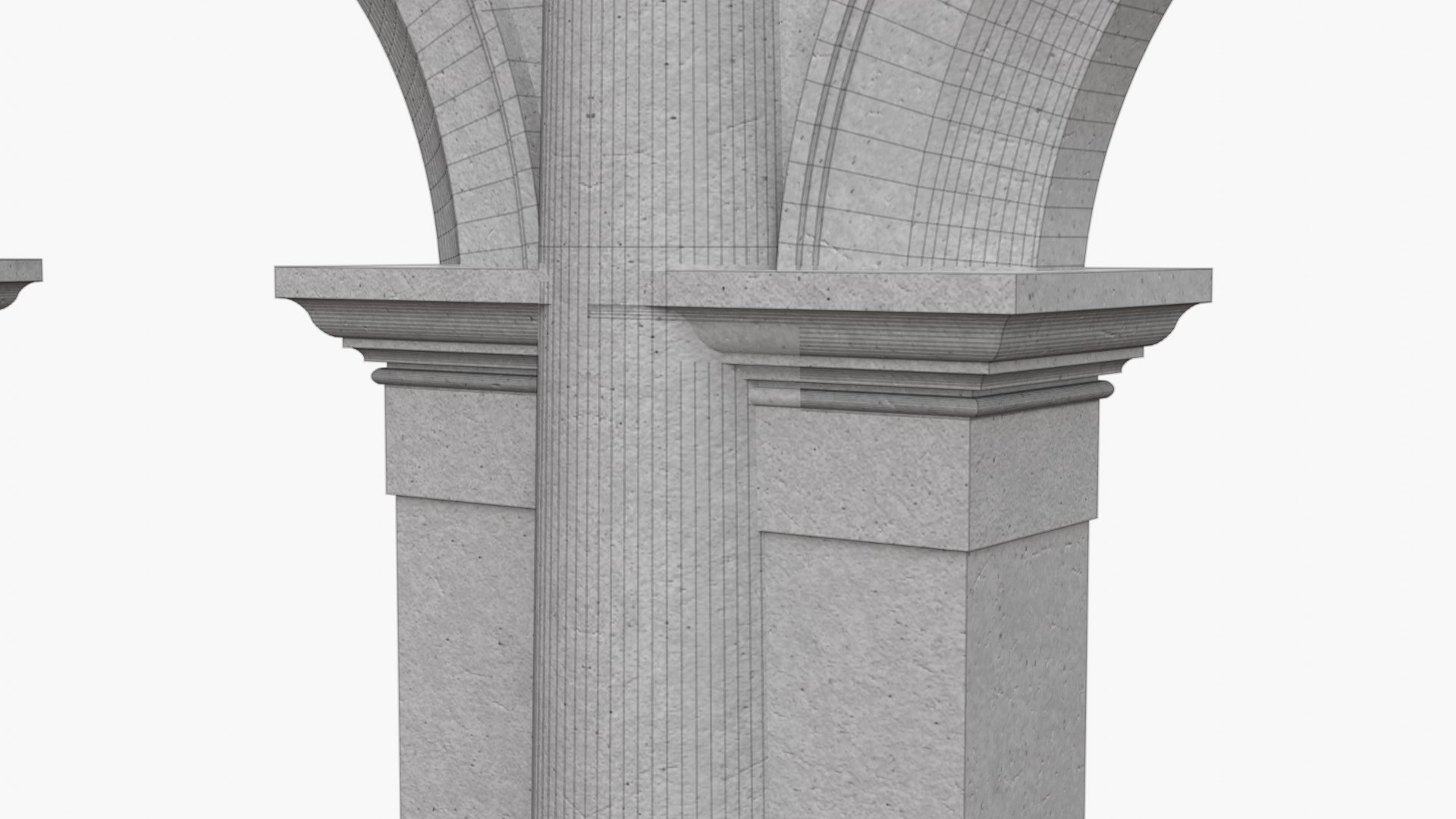 Twin Arch 013 3D model - TurboSquid 2095616
