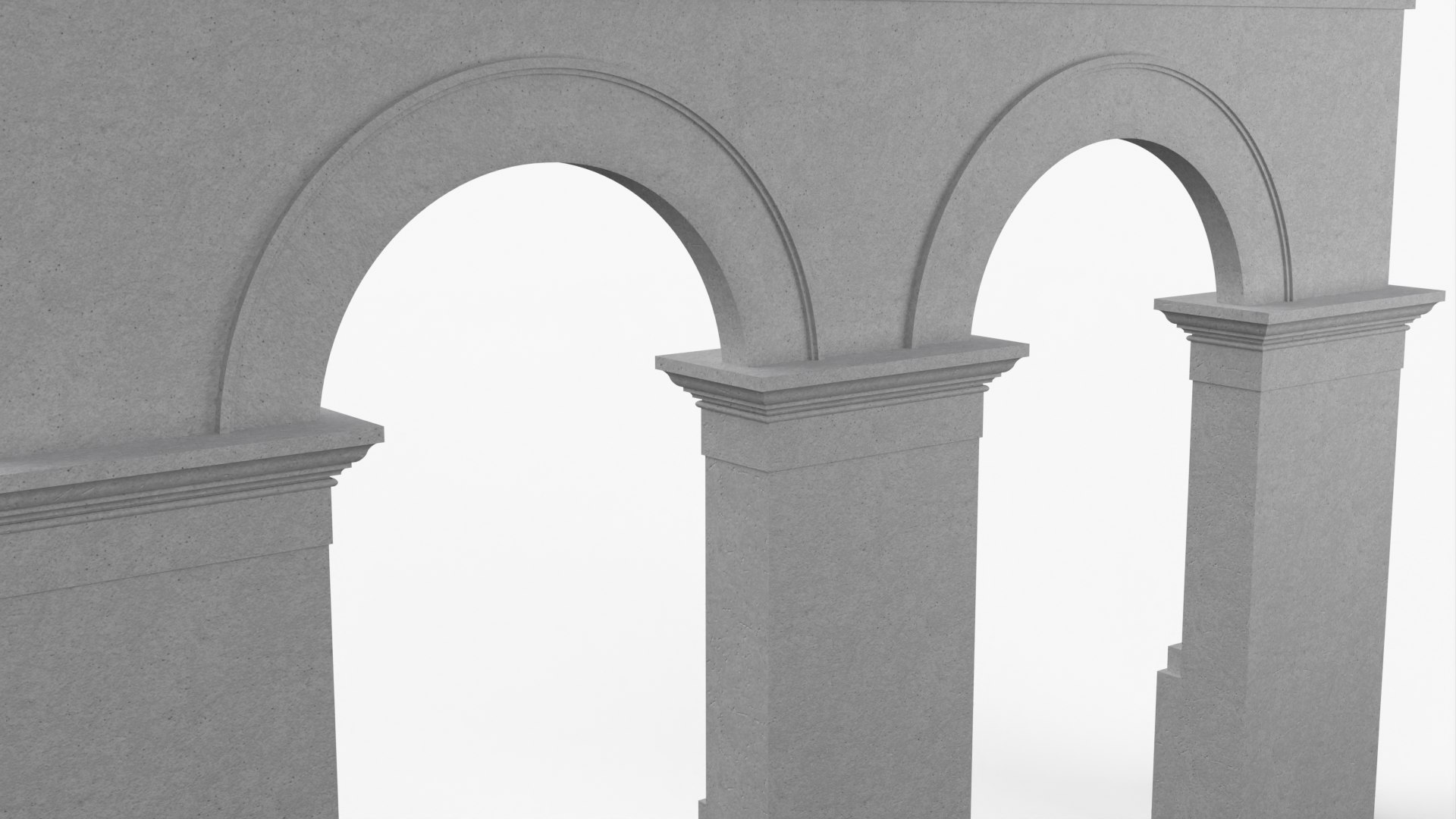 Twin Arch 013 3D model - TurboSquid 2095616